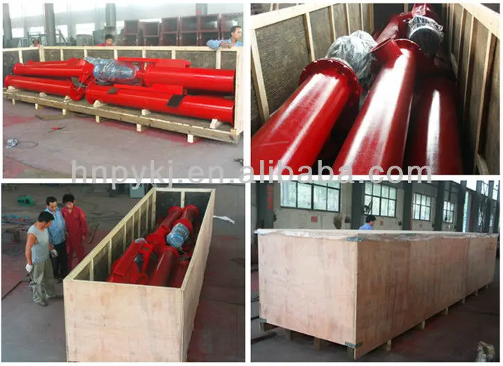 219mm,273mm,323mm Cement Discharge Augers For Concrete Batching Plant ...