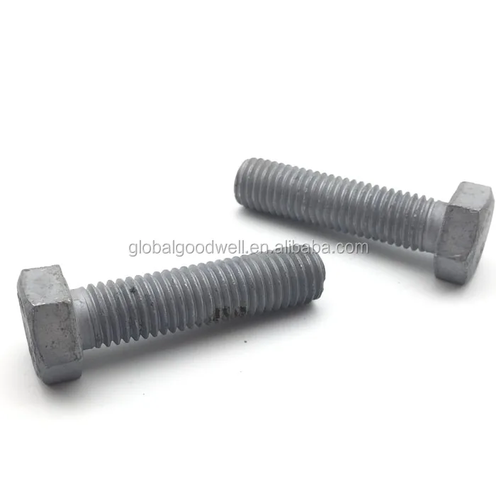 Hot Dipped Galvanized Cap Screws & Hex Bolts Products from Shijiazhuang ...