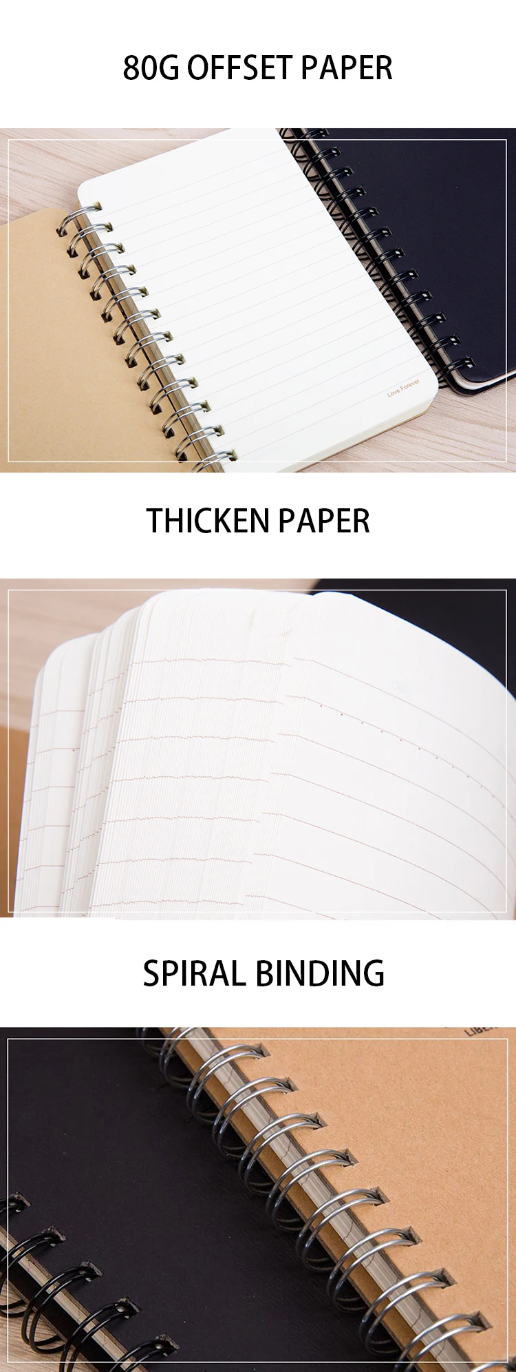 A4 Super Thick Vintage Copybook - Perfect for Travel Diaries