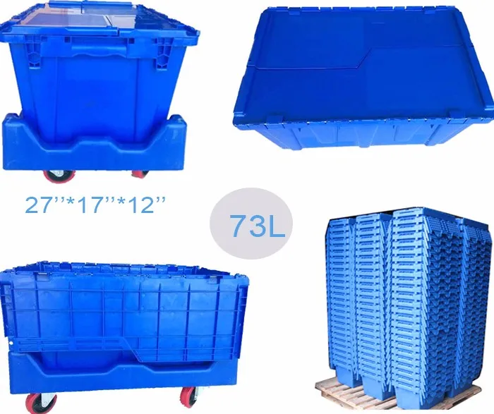 Plastic Crates And Boxes Plastic Crate With Locking Lid - Buy Plastic ...