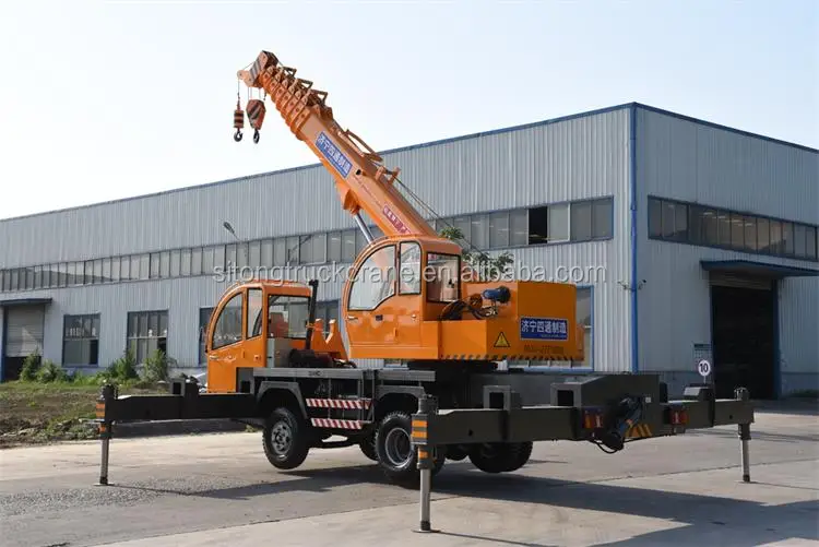 Stsq10a 10 Ton Small Mobile Crane 10 Ton Manual Crane - Buy 10 Ton ...