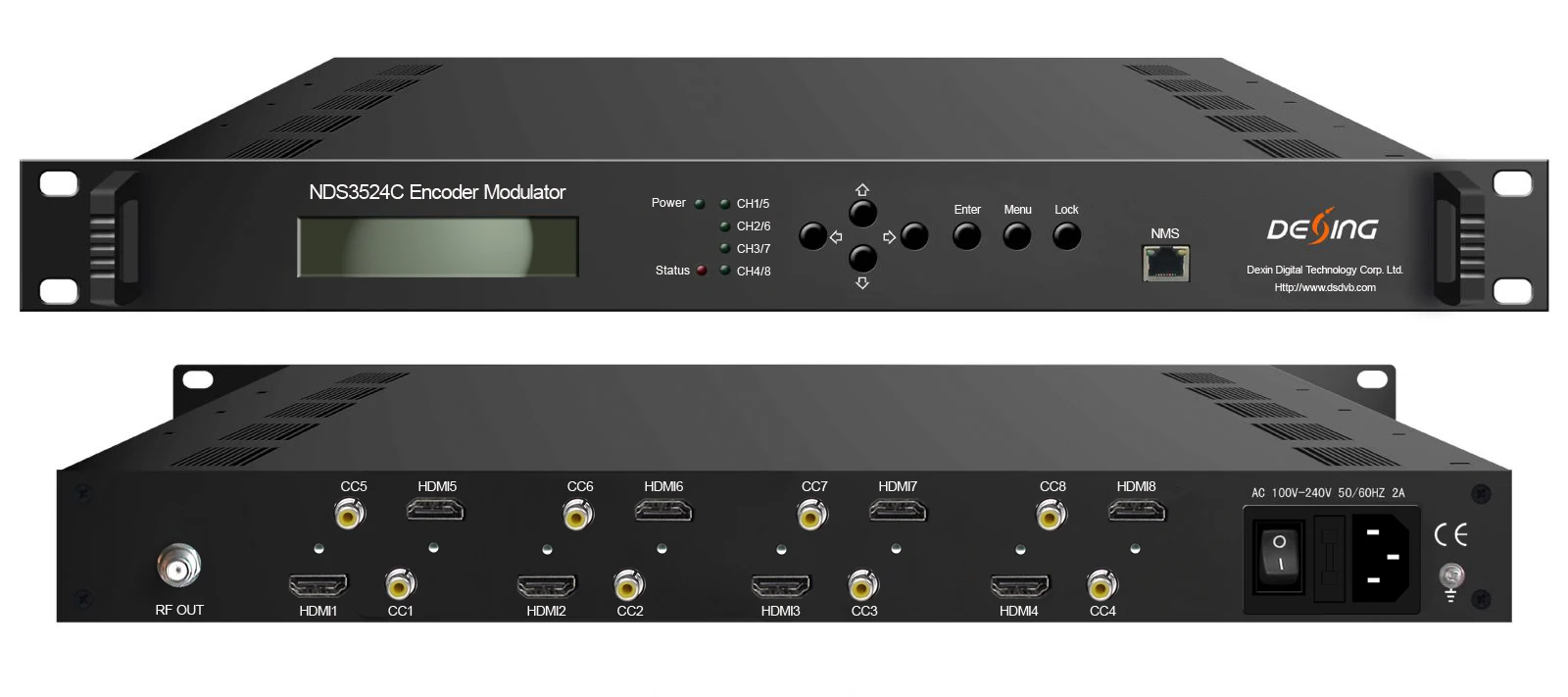 NDS3524C Encoder Modulator - Efficient MPEGI Solution