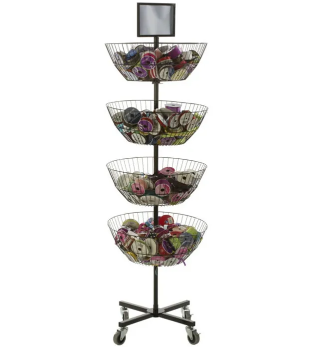 Shop Our Metal Wire Baskets for Retail Display Solutions