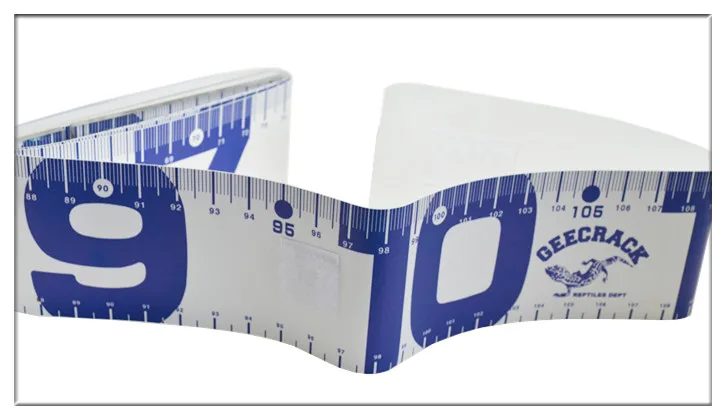 Customized Waterproof Crease-resist Pvc Fish Measuring Tape Ruler - Buy ...