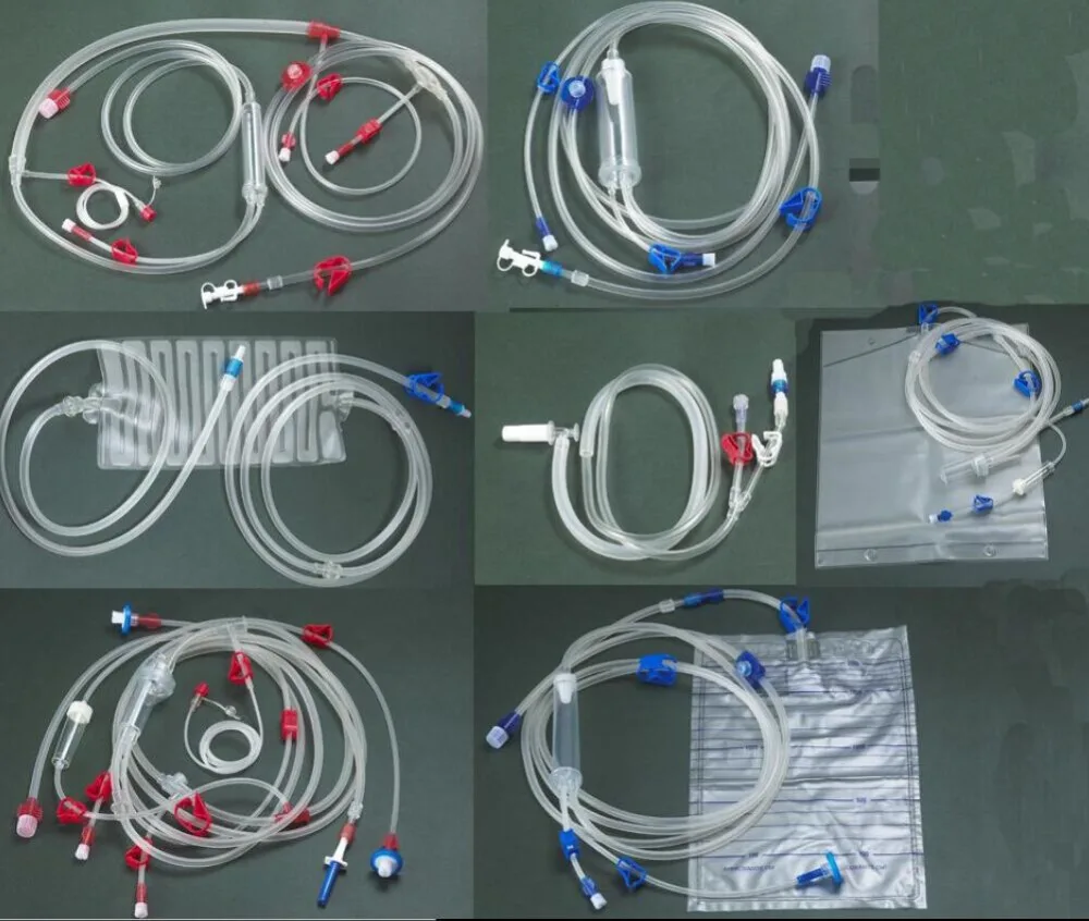 Disposable Hemodialysis Blood Line Tubing Arterial And Venous Dialysis ...