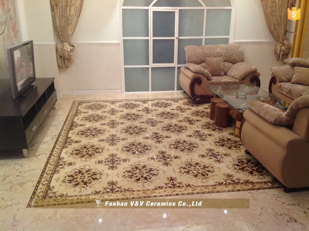 1200x1800 Patterns Decorative Ceramic Carpet Tile,Homogeneous Ceramic ...