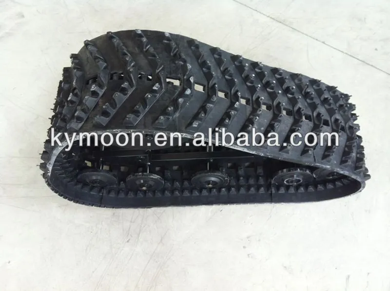 Atv/utv Rubber Track Drive Systems/off-road Transportation In Snow Ice ...
