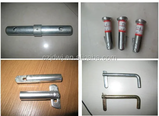 H Frame Scaffolding Inner Joint Pin 36 * 225mm - Buy Pressed Inner ...