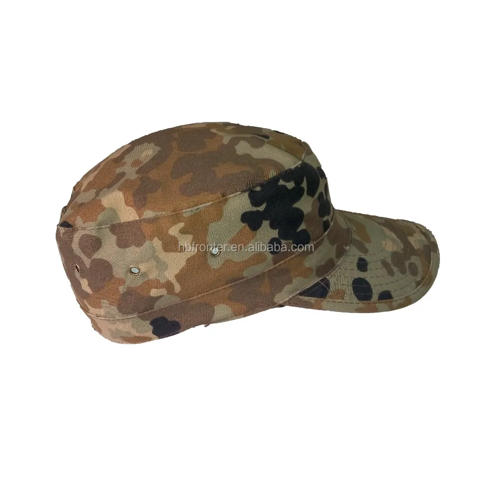 German Army Flecktarn Camo Warm Winter Hat Cap - Buy High Quality ...