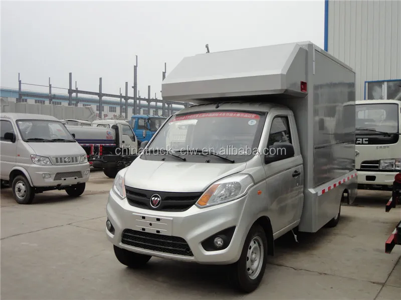 Foton Mini Cargo Van Japanese Shopping Mobile Truck For Sale - Buy ...