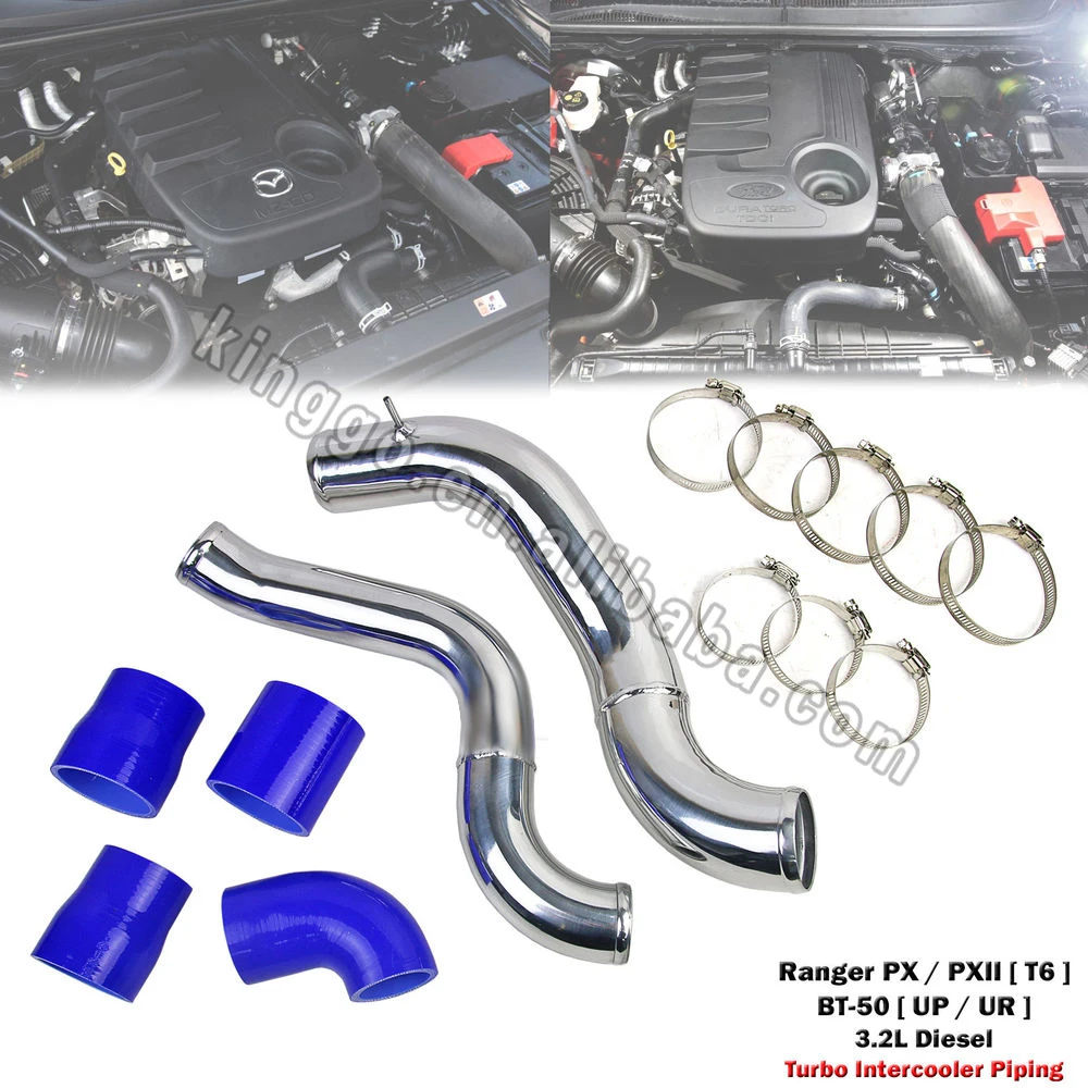4x4 Aluminum Intercooler Piping for Ford Ranger T6 3.2L