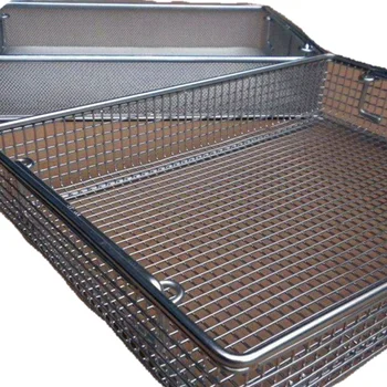 Stainless Steel Kitchen Cooking Wire Mesh Basket - Buy Wire Mesh ...