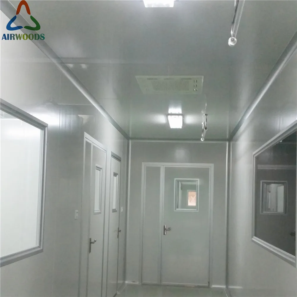 ISO Modular HEPA Filter Clean Room - Cleanroom Partitions