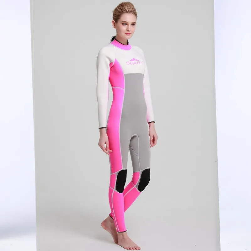 3mm Warm Two Piece Neoprene Womens Sexy Printing Wetsuits Girl - Buy ...