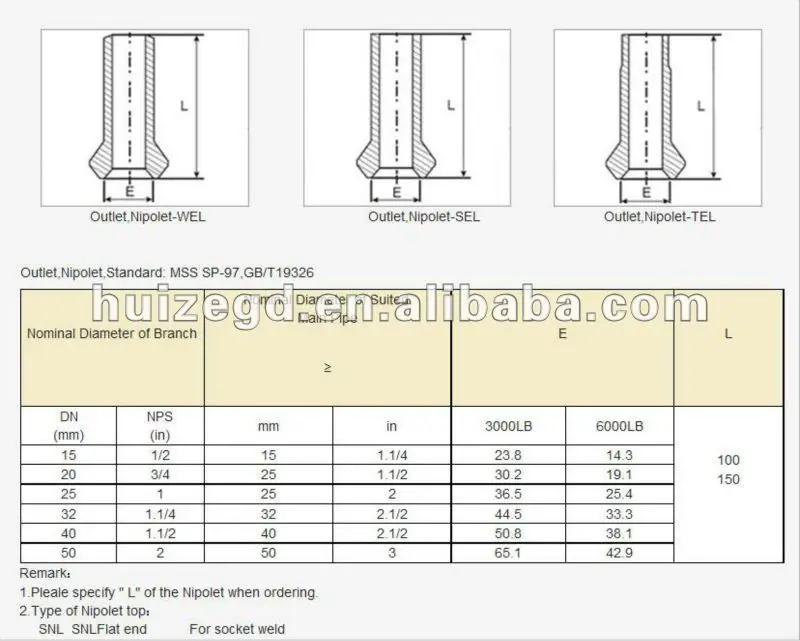 Astm A105 Carbon Steel Forged Nipolet - Buy Nipolet,3000lb Sw Elbow,90 ...