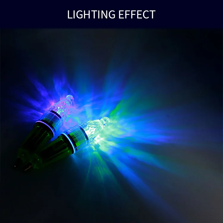 Wholesale Noctilucent Underwater Squid Fishing Light 12cm 28.8g Led ...
