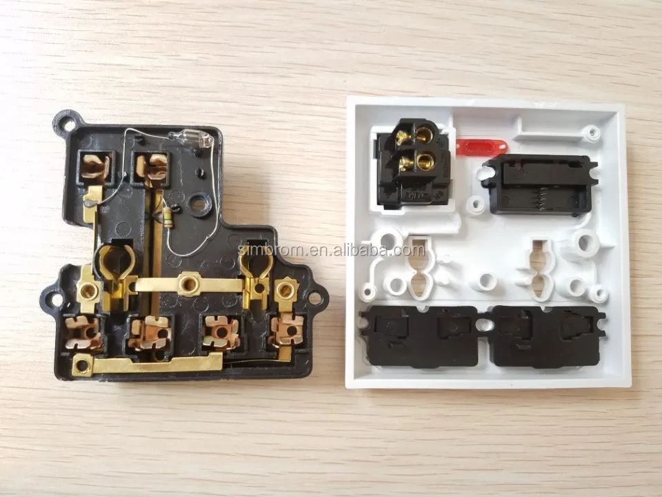 Bangladesh 8pins Wall Switch Socket 1 Gang Switch 6 Pin Universal ...