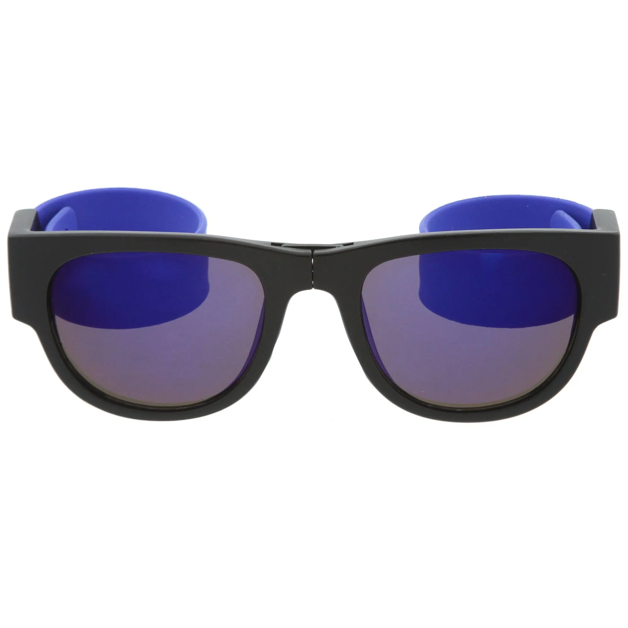 Novelty Folding Rubber Snap Arms Sunglasses - Buy Custom Rubber ...