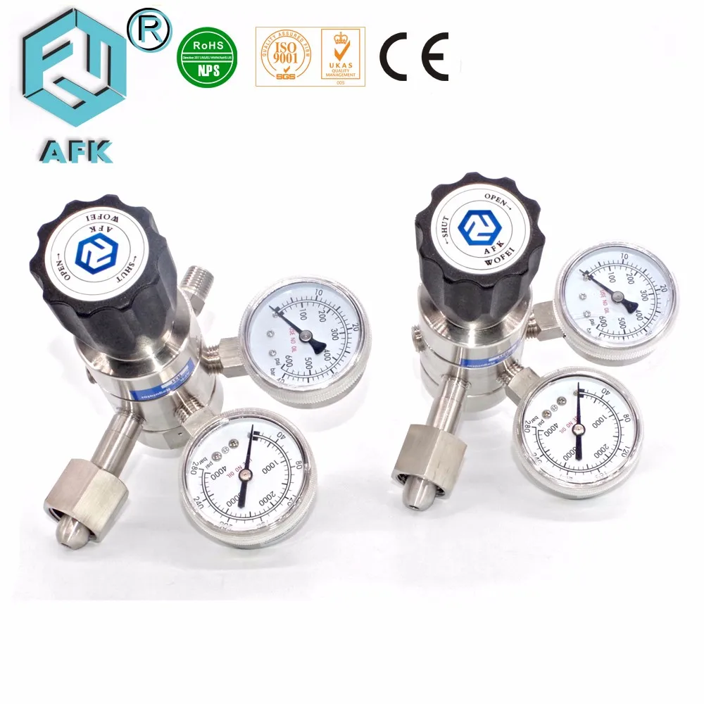 Stainless Steel 316l High Pressure Gas Two Stage Argon Pressure ...