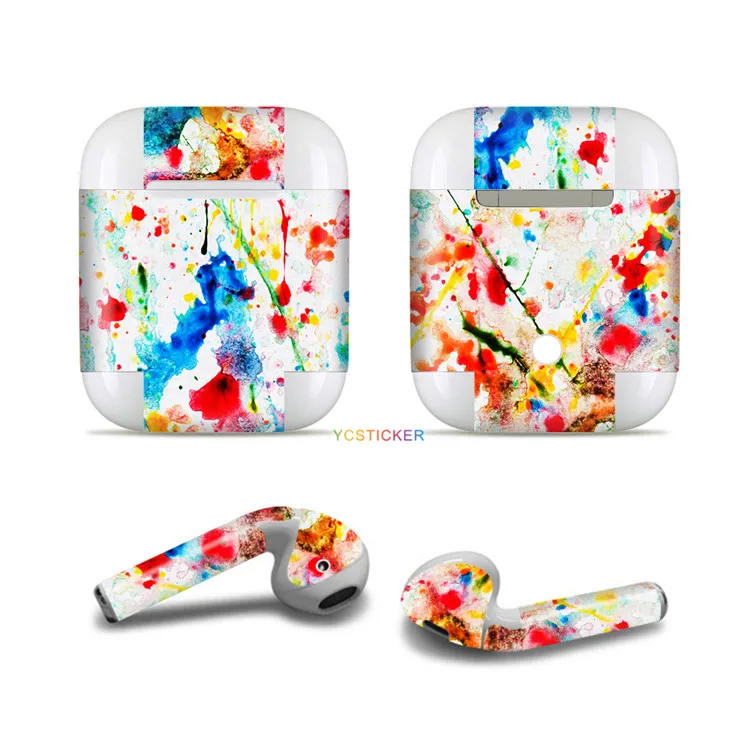 Creative Vinyl Graphic For Airpod Stickers Wireless Headset Decorative ...