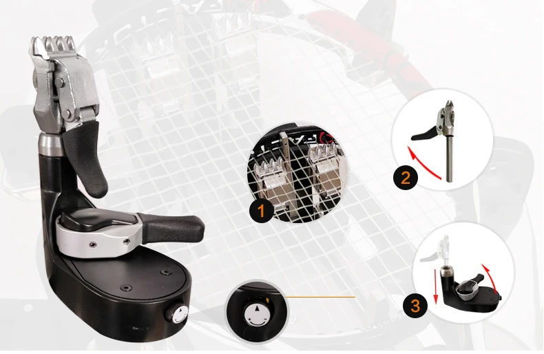 Alpha Computer Tennis Stringing Machine - Automatic Badminton Racquet ...