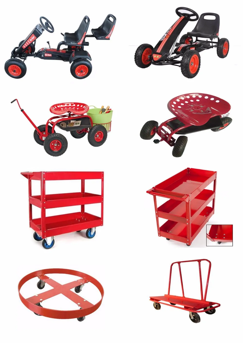 Economy Hand Trolley With Pneumatic Or Pu Foam Wheel Ht1830 Or Ht2022 ...