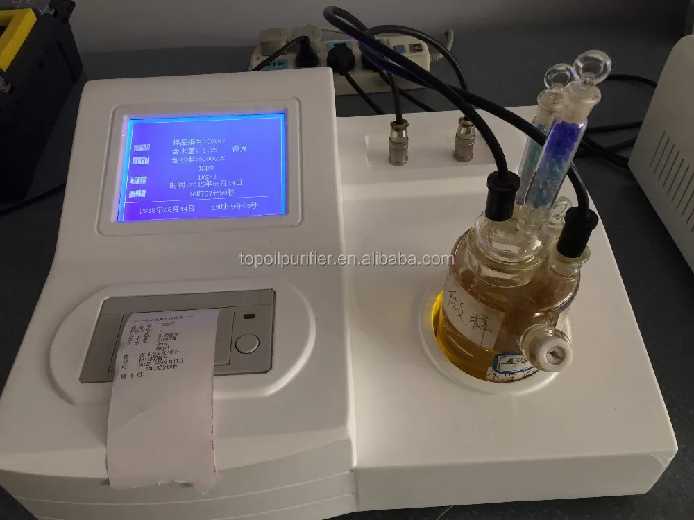 Astm D4377 Potentiometric Karl Fischer Titration Trace Moisture Tester ...