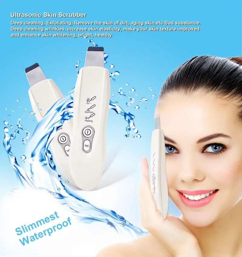 Professional Beauty Equipment Ultrasonic Face Skin Scraper - Buy Skin ...