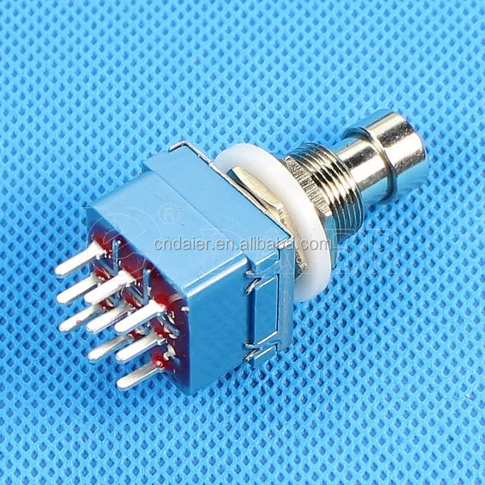 Pbs-24-302 Electrical Footswitch 3pdt 9 Pin On On Guitar Pedal Foot ...