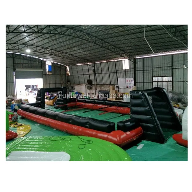 Popular Inflatable Table Football Field / Giant Outdoor Inflatable ...