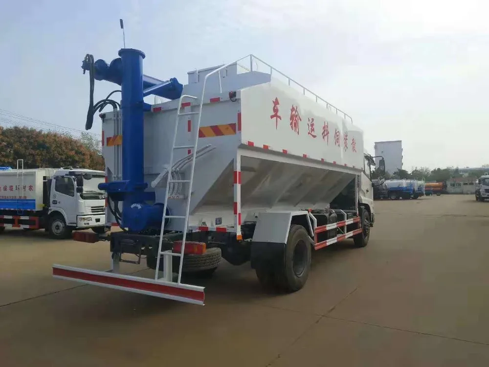 Mini Bulk Feed Transport Trucks for Sale - 3ton Capacity