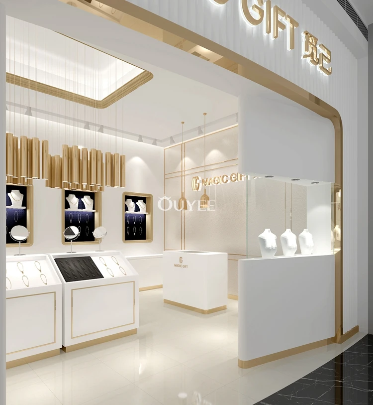 Modern Glass Jewellery Shop Counter Design,Retail Custom Jewelry ...