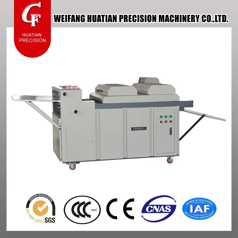 Cf 650 24inch Uv Coating Machine With Uv And Ir Light - Buy 24 Inch ...
