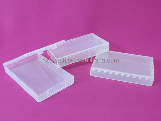 5mm Thin Case Hard Plastic Box Small Pp Packing - Buy Small Pp Packing ...