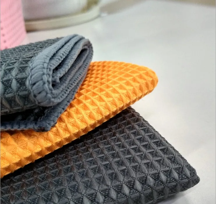 Wholesale Waffle Microfiber Towel Or Waffle Weave Microfiber Towel ...