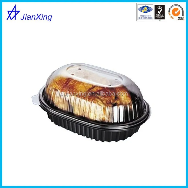 Disposable Plastic Clamshell Hot Dog Food Container Packaging - Buy ...