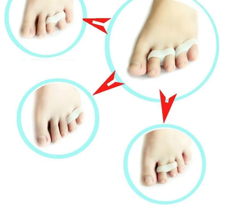 Pinky Toe Spreader Eases Foot Bunions Separators Guard Cushion ...