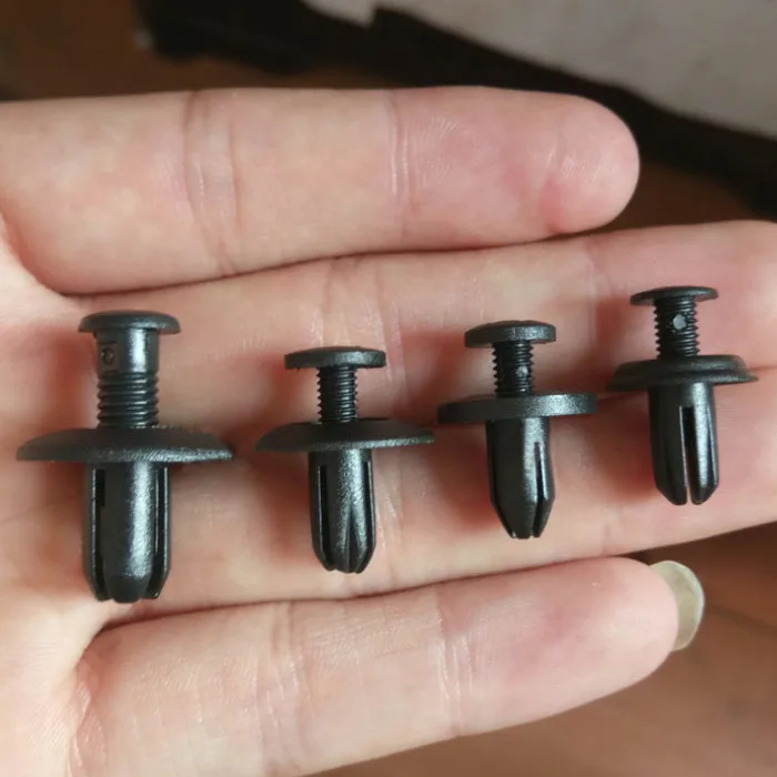 6mm 8mm Fender Clip,Plastic Clips For Car,Push-type Bumper Fasteners ...