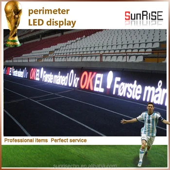 Soccer Stadium Led Display Outdoor Led Sign Sport Advertising Led ...