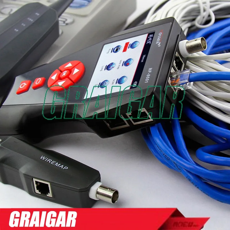 Original Noyafa Nf-8601 Lan Network Cable Tester Multifunctional ...