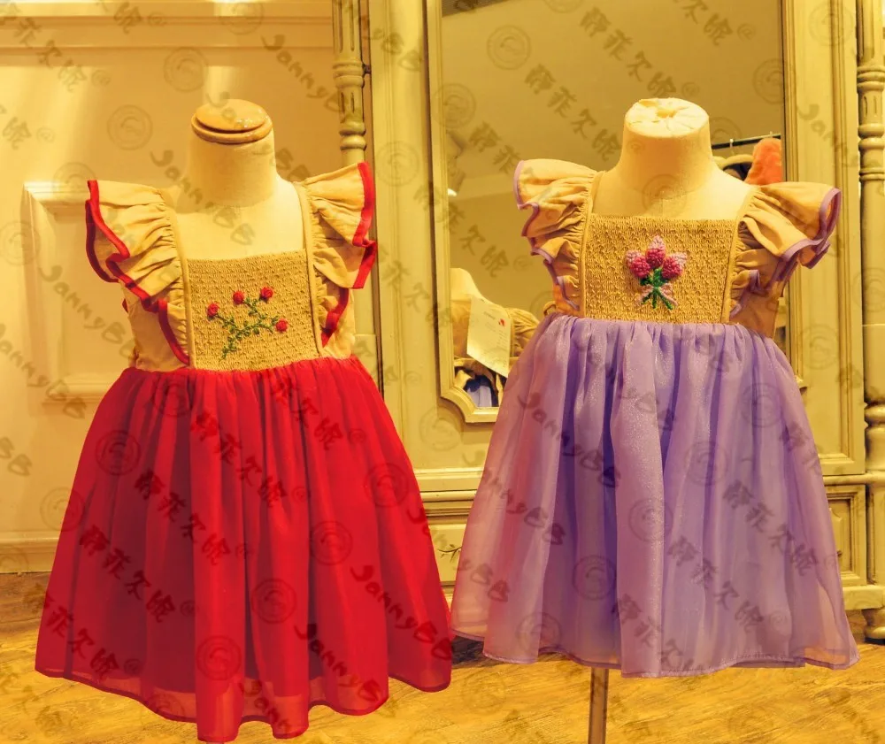 Jannybb Design Well Dressed Wolf Remake Embroidered Kids Romper - Buy ...