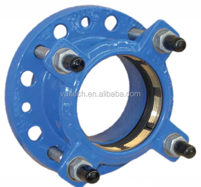 Ductile Fer Bride Adaptateur Pn10/16 Avec Résistant À La Traction Pince ...