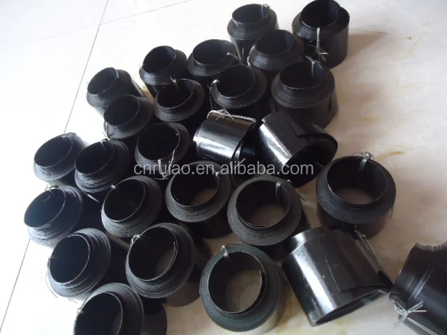 Rubber Dustproof Shaft Cover Round Cylinder Rod Bellows Cover - Buy ...