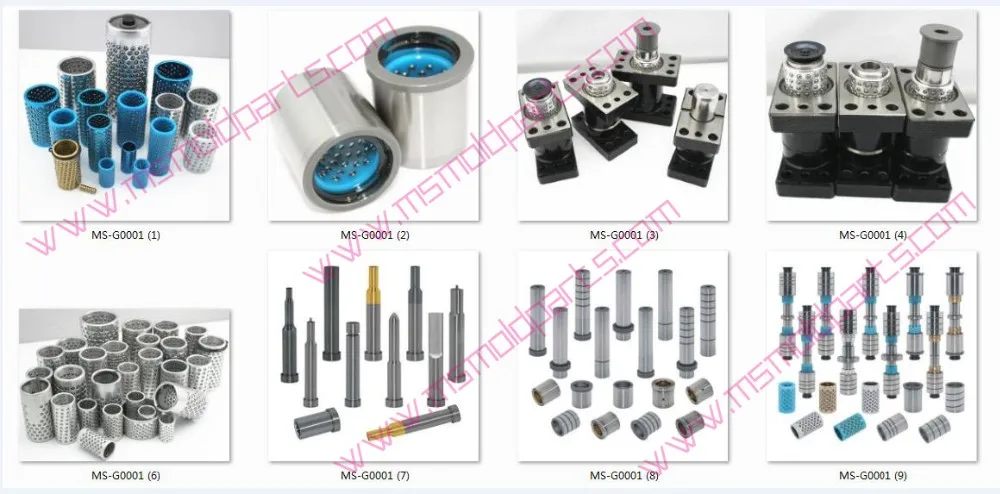 Standard Injection Mold Die Guide Pillar And Bushings Standard Mold ...