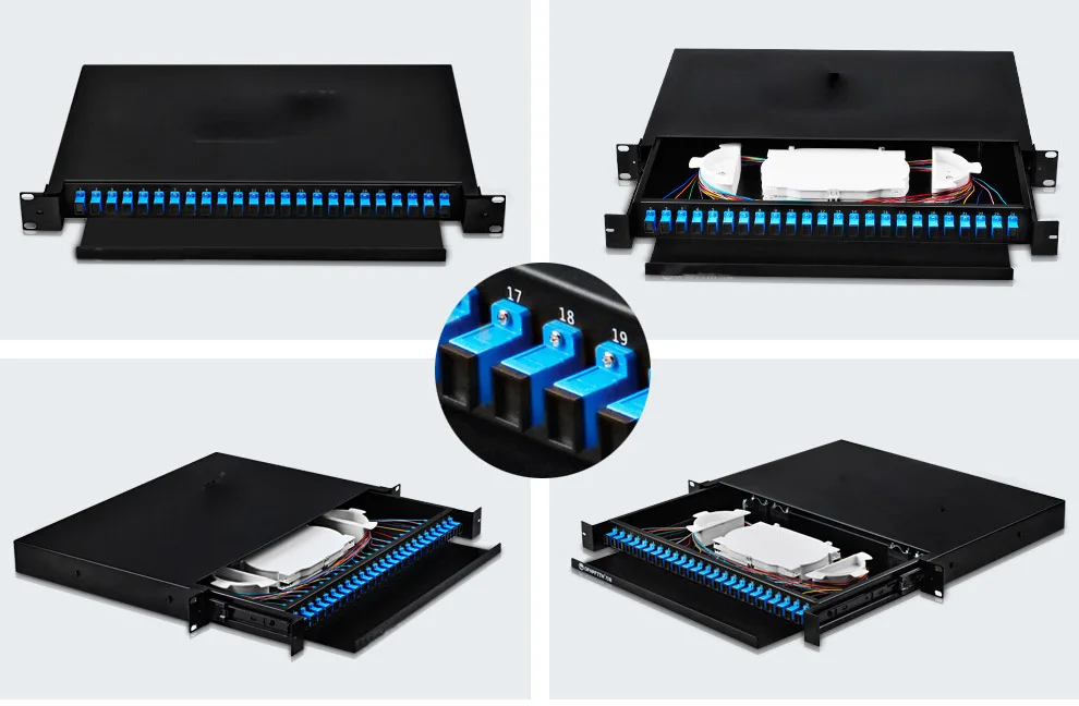 1-port 24 Ports Ftth Rack Mount Odp Fiber Optic Termination Box - Buy 1 ...