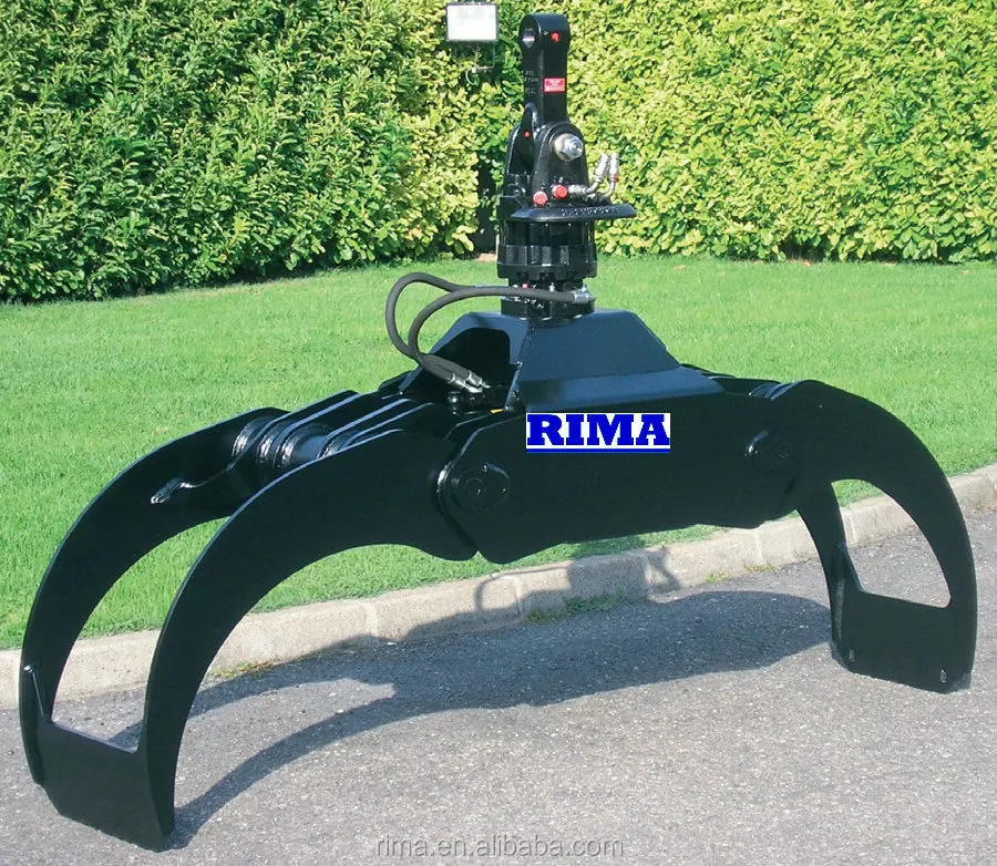 Log Grapples With 12 Ton Hydraulic Rotator - Buy Hydraulic Grapple ...