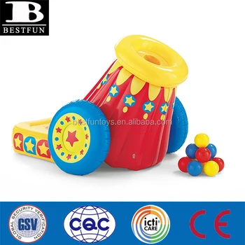Eco-friendly Vinyl Active Inflatable Cannon Indoor And Outdoor Durable ...