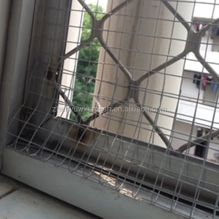 40 Mesh 1/4 Inch Square Hole Galvanized Steel Wire Welded Wire Mesh For ...