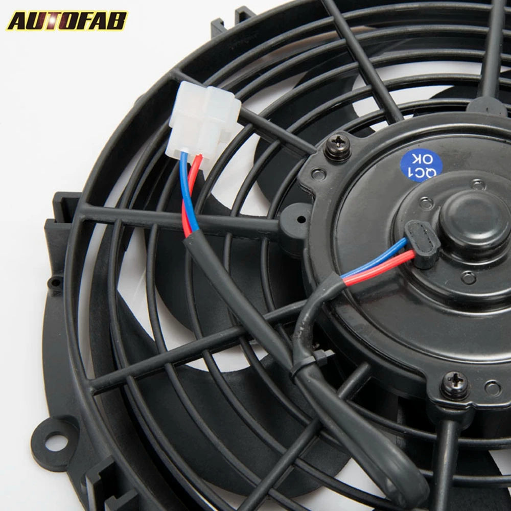 Autofab - Epman Racing Car Universal 12v 12" Electric Fan Curved S ...