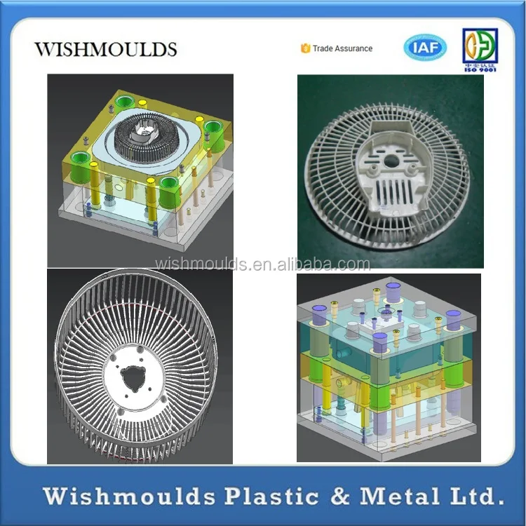 Customized Injection Mould For Pedestal Fan Parts Stand Fan Parts Fan ...